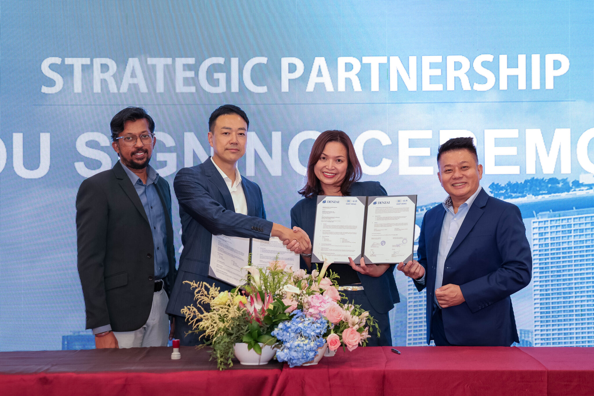 【プレスリリース】DENZAI、ヒアップ・ヘン社とのシンガポールにおける戦略的提携を発表 | DENZAI